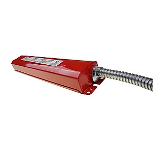 NICOR Lighting 8W LED Emergency Battery Backup Driver Universal (EMB80-10-UNV) , Red