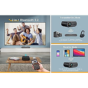 Projector with WiFi and Bluetooth - 5G WiFi Native 1080P 18000L 4K Supported, Jimveo Outdoor Projector with Screen for Home Theater, Compatible with iOS/Android/TV Stick/HDMI/PC/XBox/PS5