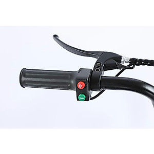 CNAOHGHN 500W Motor Electric Tricycle Comes , 48V Single Speed Removable Battery Fat Tire Trike Seniors Cycling 3 Wheels E-Bike with Carry Cargo Front&Rear Big Basket