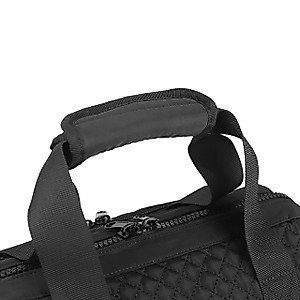 taskeACTIVE backpack with mealprep compartment, laptop area, drink holder, internal mesh compartments, luggage strap (Black)