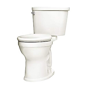 American Standard 211AA.104.020 Champion PRO Right Height 12-Inch Rough-In Elongated Toilet Combination Less Seat, White