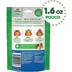Greenies 3 Pack of Tuna and Cheese Feline Pill Pockets, 45 Treats Each