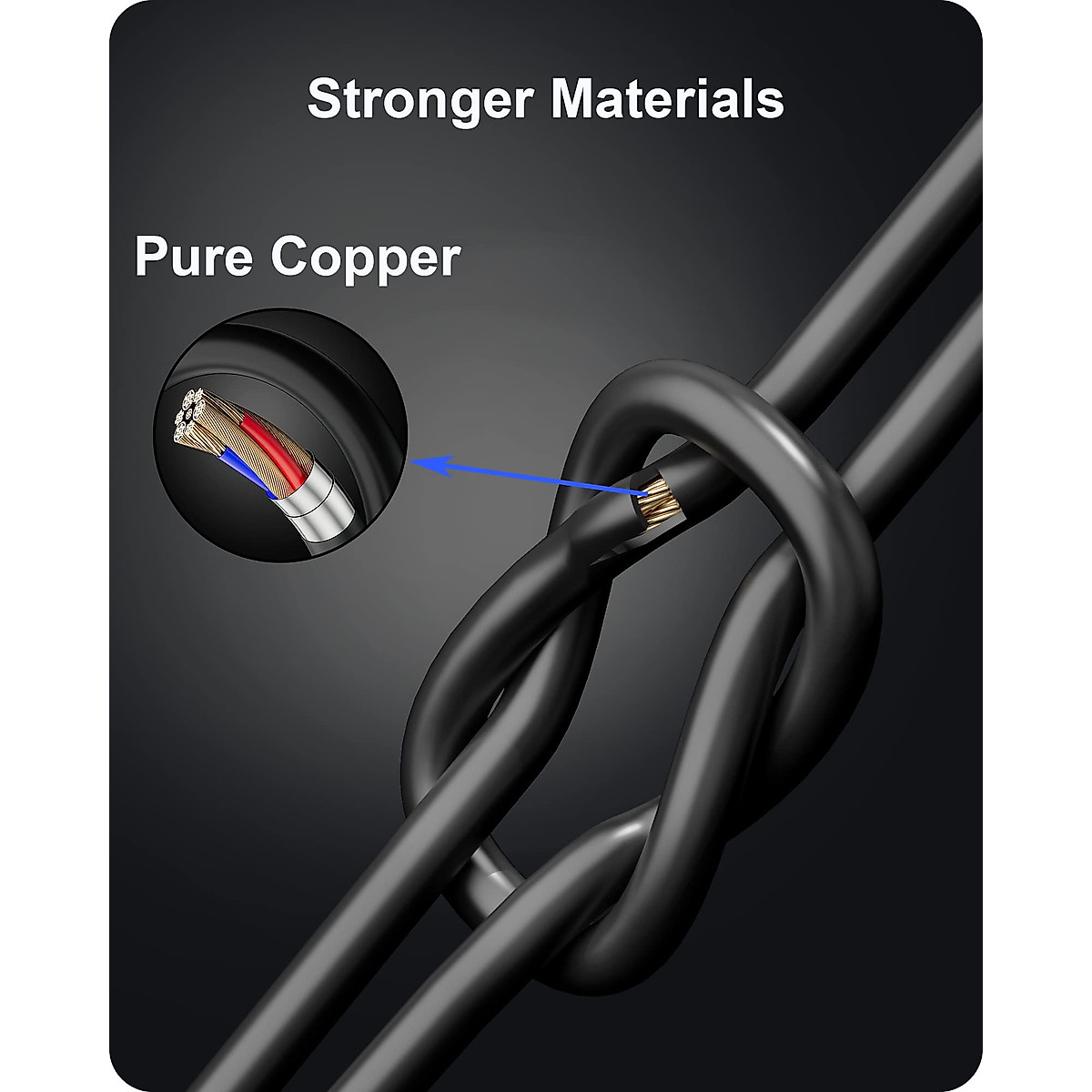 WUKUR Power Cord for Dewalt DXAEJ14 1400 Peak Amp Car Jump Starter DXAEPS2 Professional 12V Power Supply Car Power Source Station Power Cord 4.9FT Black