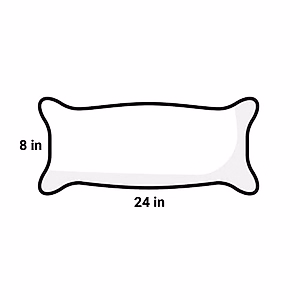 Chandler 4 Corners Artist-Designed Bumblebee Hand-Hooked Wool Decorative Throw Pillow (8” x 24”) Farm & Garden Pillow for Couches & Beds - Low Maintenance - Queen Bee, Honey Bee Lumbar Pillow