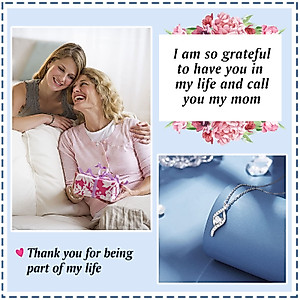 UPROMI Bonus Mom Mothers Day Gifts, Step Mom Birthday Gifts for Stepmom Necklace
