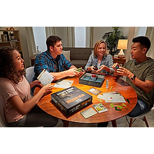 Mattel Games Escape Room in a Box:The Walking Dead Board Game, Party Game for 4 to 8 Players with Clues & Puzzles Inspired by AMC TV Series, Gift for Teens & Adults Ages 13 Years Old & Up