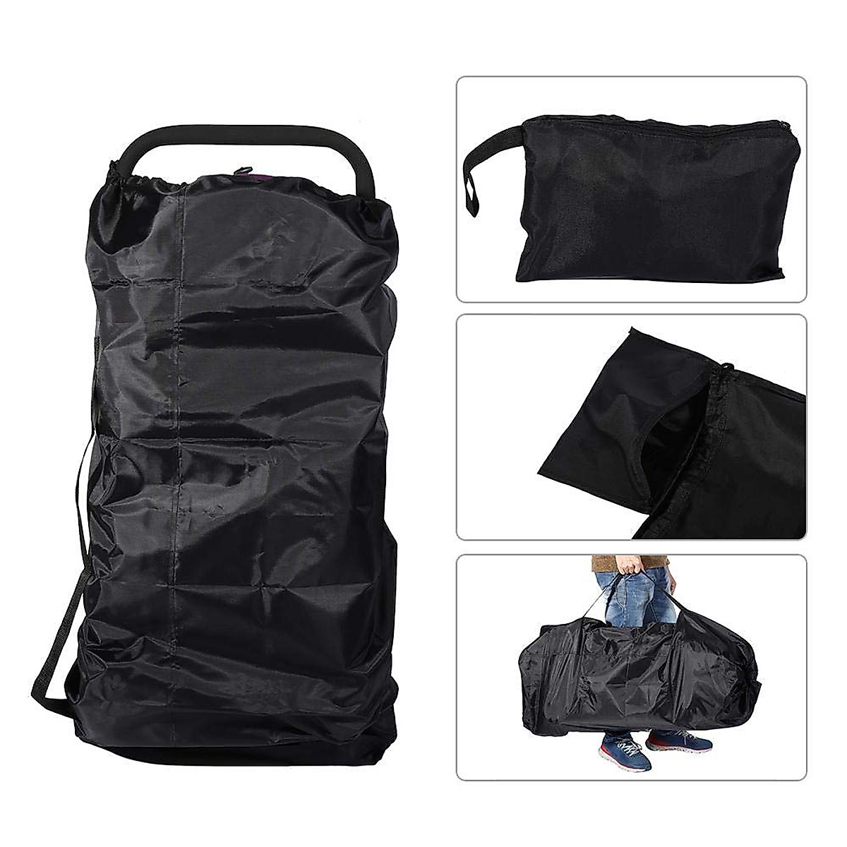 Large Pushchair Travel Bag,Tear Resistant Stroller Transport Bags,Buggy Foldable Carrying Storage Bag for Airport Driving Travel(Cart 1175333)