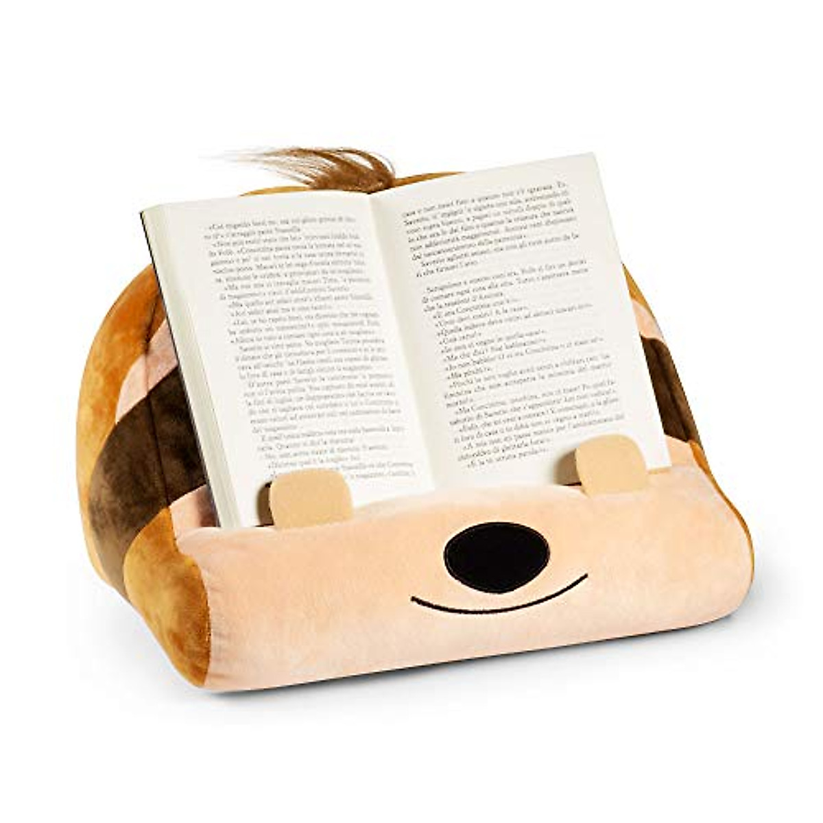 Gifts for Readers & Writers Children's iPad Stand | Cuddly Tablet Stand & Book Holder| Reading Pillow for Bedtime Adventures | Tablet Lap Rest Cushion | Fun Gift for Readers & Book Lovers