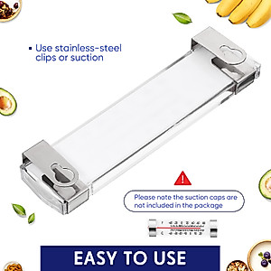 30 Pack Freezer Thermometer Cooler Hanging Fridge Thermometer Refrigerator Freezer Thermometer for Restaurant Home Kitchen Temperature Supplies