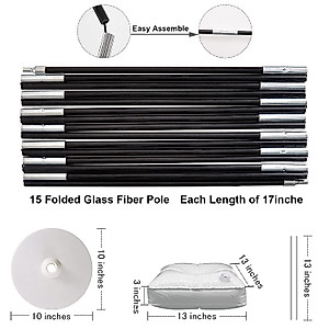 IDAODAN Balloon Arch Kit, Balloon Arch Stand with Base, Adjustable 9FT Tall & 10Ft Wide Garland Arch for Wedding Baby Shower Birthday Party Supplies Halloween Christmas Decorations