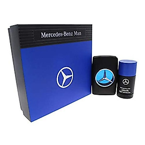 Mercedes-Benz - Man - An Addictive And Alluring Woody, Fruity Scent - Masculine Fragrance - Adds Freshness - Suitable For All Skin Types - A Treat For Any Man - 2 Piece Gift Set For Him