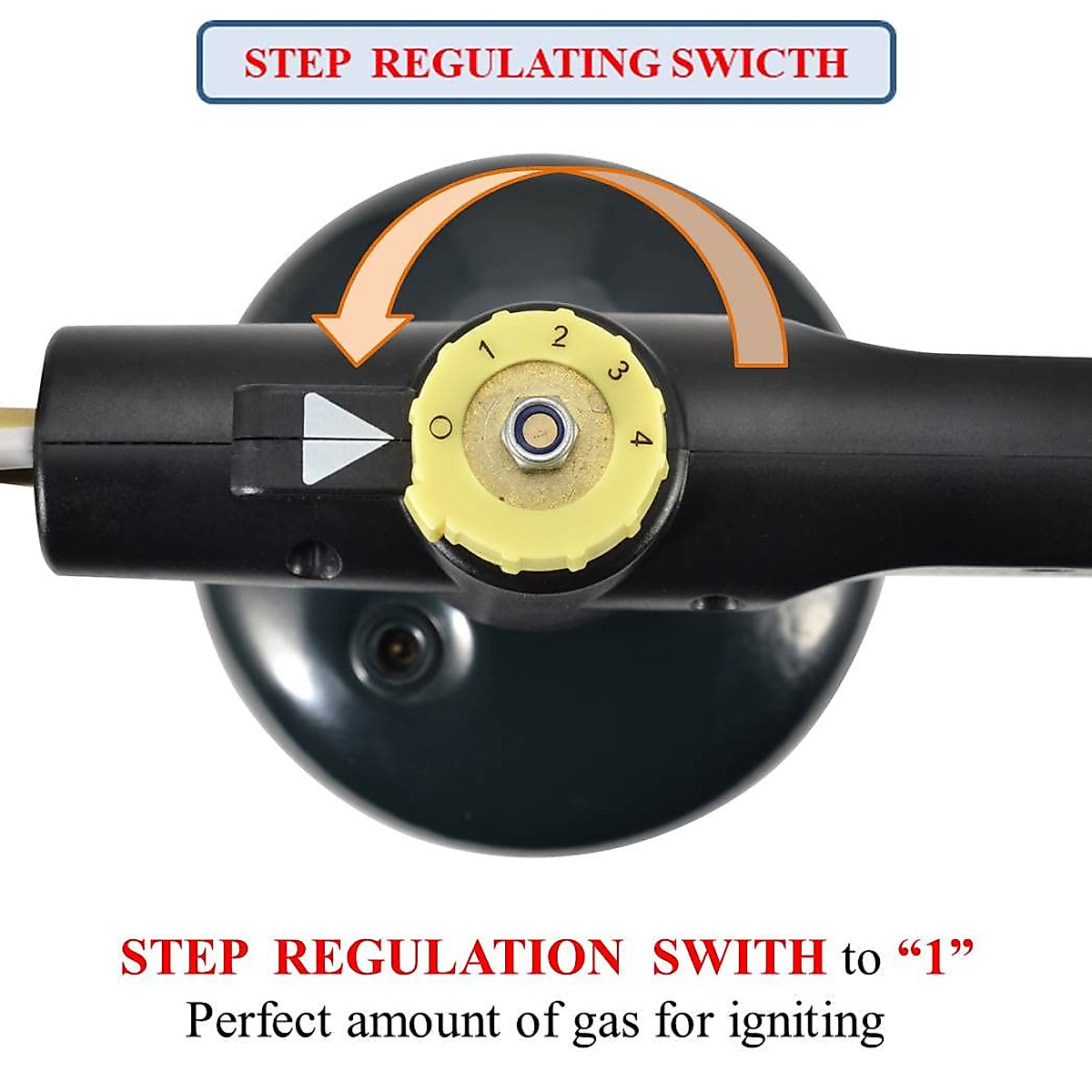 SearChef Cooking & BBQ Grilling Propane Torch Flame Lighter Kitchen Culinary Torch Sous Vide Charcoal Starter Searing Steak for Creme Brulee Campfire Searing ( Butane or Propane Tank Not Included )