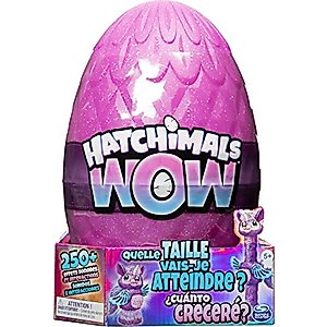 Hatchimals 6046989 - Wow, Llalacorn 32-inch (81.3 centimetres) Tall Interactive Hatchimal with Re-Hatchable Egg (Styles May Vary)