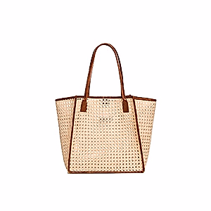 Bembien Women's Rosa Tote, Sienna Rattan, Tan, One Size