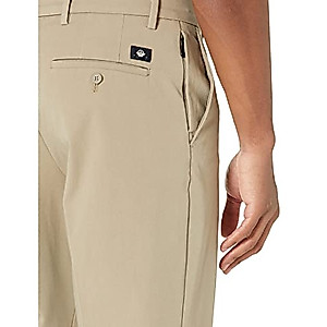 Dockers Men's City Trouser Classic Fit Smart 360 Tech Pants, Timberwolf (Waterless), 36W x 32L