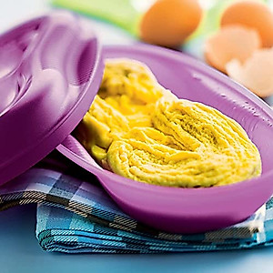 Tupperware Microwave Breakfast Maker Set in Rhubarb