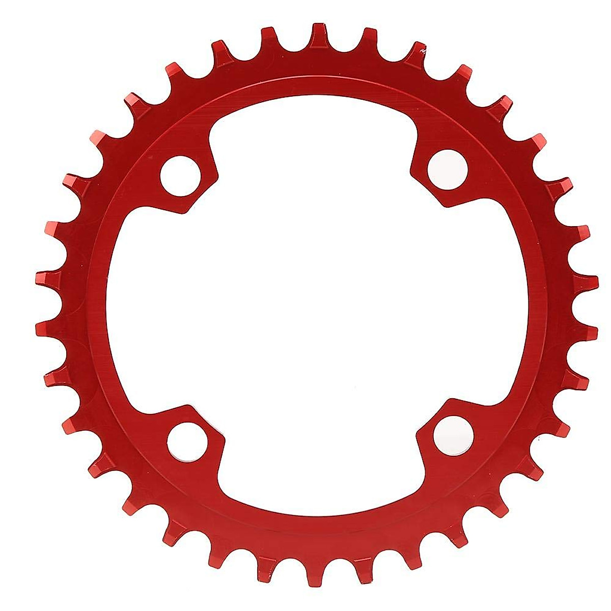 Bike Chainring,96BCD Bike Narrow Wide Round Chainring Repair Single Chain Ring for Mountain ycle (34T)