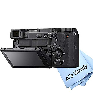 Sony a6400 Mirrorless Digital Camera Body Only (No Lens) + 64GB Memory + Case+ Steady Grip Pod + Tripod+ Software Pack + More (30pc Bundle) (Renewed)