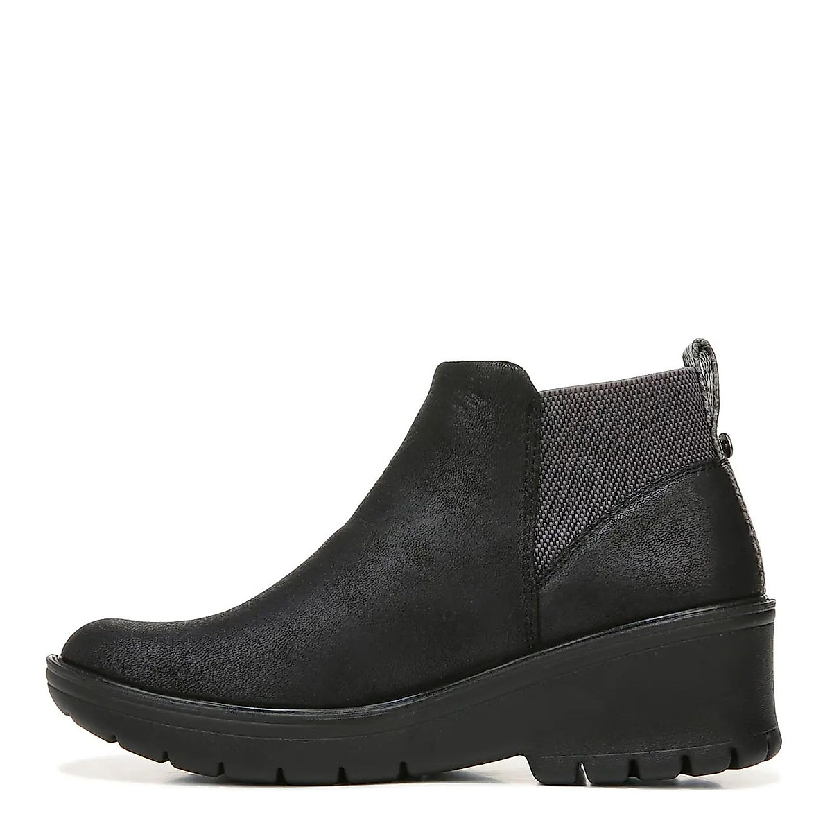 BZees Women's Boston Ankle Boot, Black, 8.5