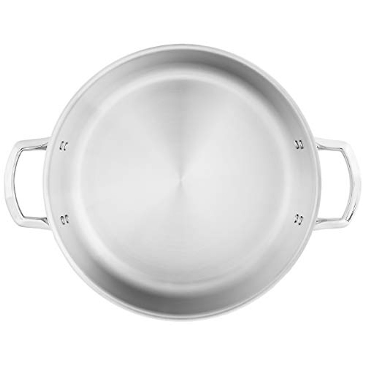 WINCO Tri-Ply Brazier, 12-quart, Silver