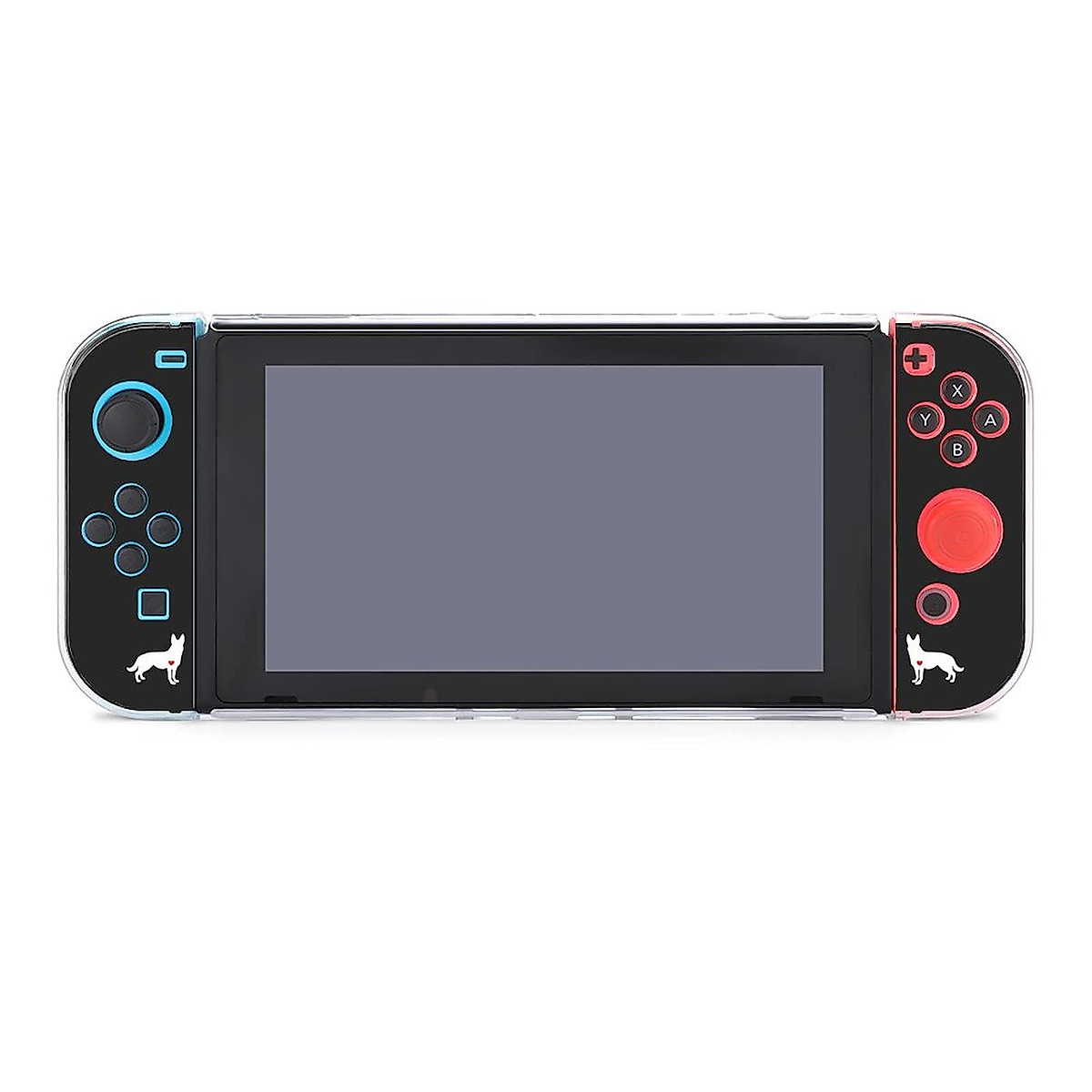 German Shepherd Dog Protective Case Cover for Nintendo Switch Shock-Absorption Anti-Scratch Design