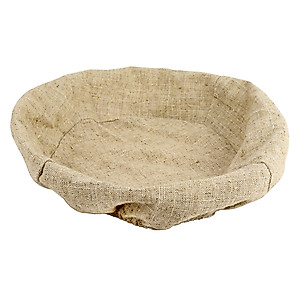 Vollum Linen Only for 11 x 3.5 Inch, 3-Pound Round Brotform Bread Proofing Basket