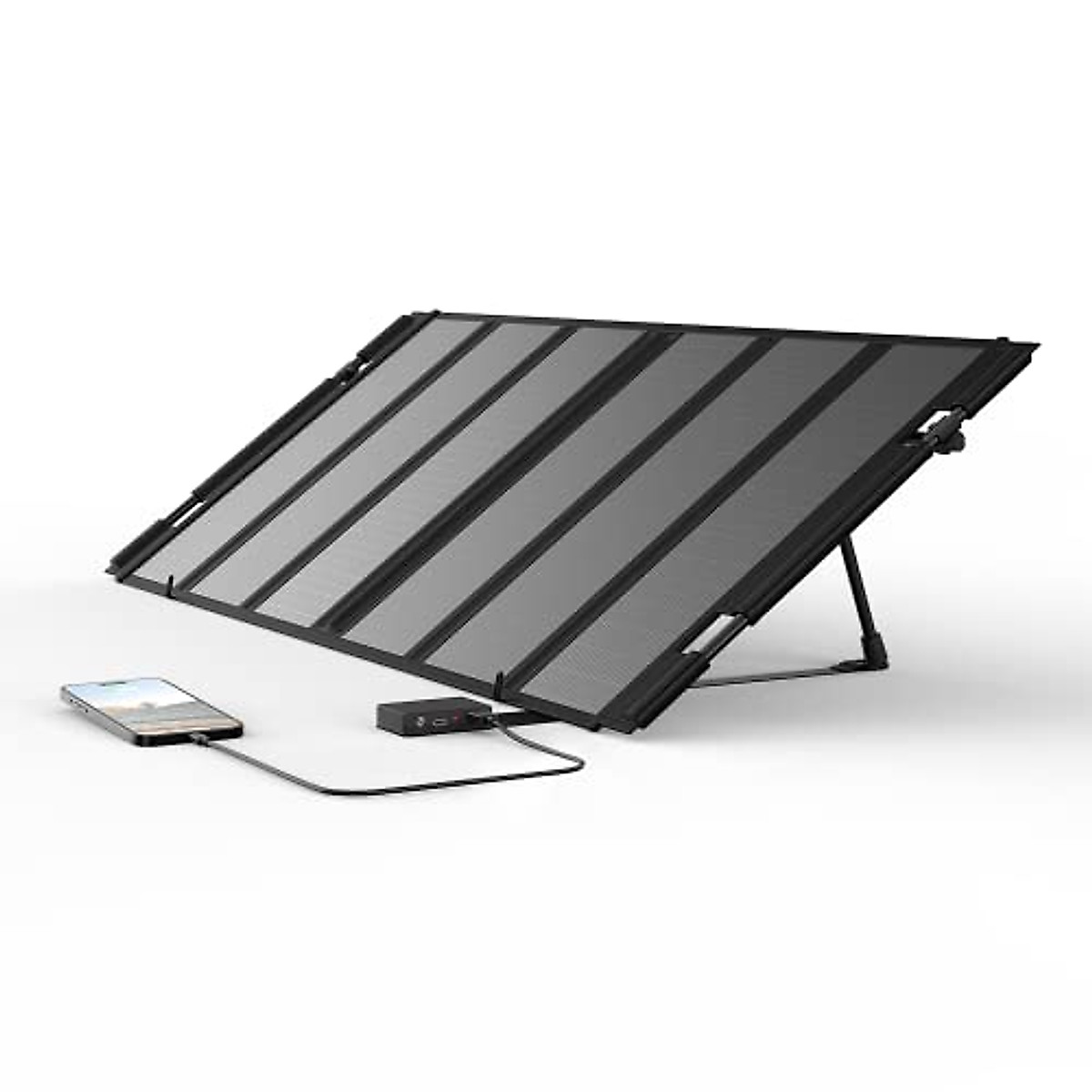 50W Portable Solar Panel Kit for Camping & Hiking