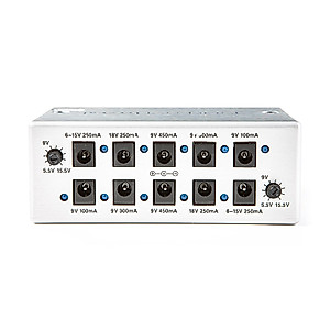 MXR M238 Iso-Brick Power Supply with 3 x Patch Cables