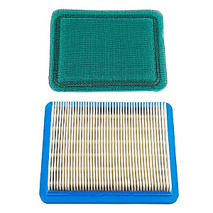 491588S Air Filter 790849 Air Vane Spring RJ19LM Spark Plug for Briggs and Stratton 625e 675ex 725ex Troy-Bilt Husqvarna John Deere Toro Recycler Lawn Mower