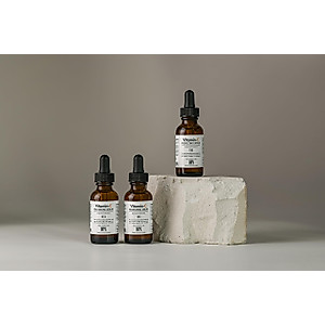 DPS Pure Advanced 25% Vitamin C Serum for Face – High Potency Formula with Vitamin E, Hydrating Panthenol & Natural Antioxidants – Made in USA