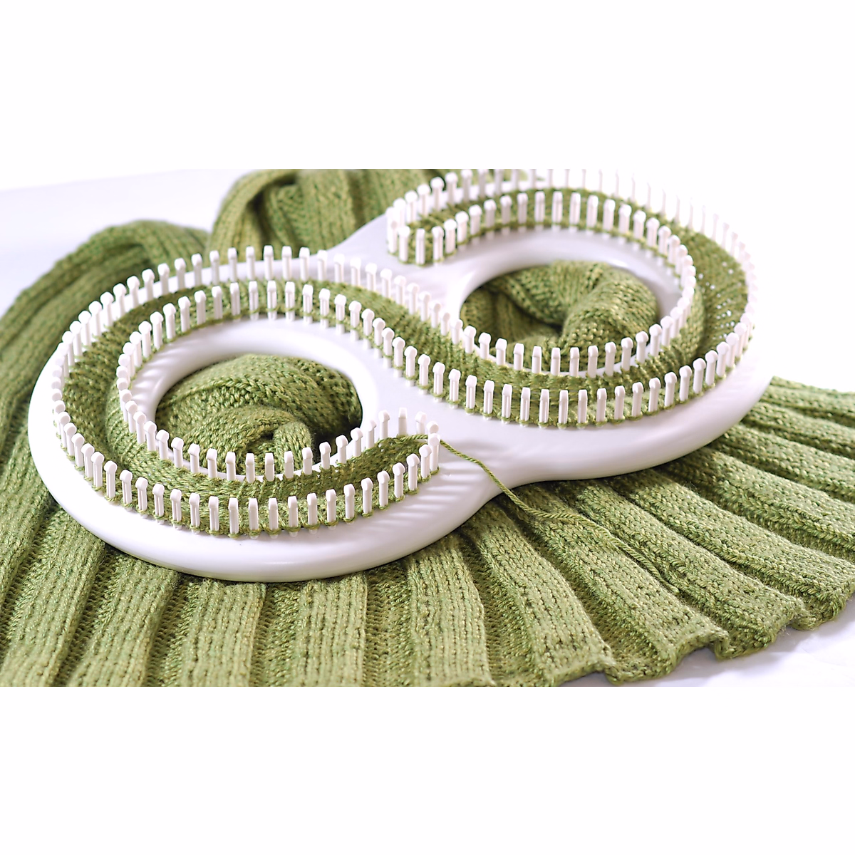 Authentic Knitting Board KB8000 Afghan knitting loom