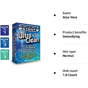 Zydot Ultra Clean Hair Detox Shampoo & Conditioner Kit, Removes Medications, Chemical Buildup & Impurities, Deep Cleansing Shampoo with Purifier & Conditioner for Hair Shaft Detox
