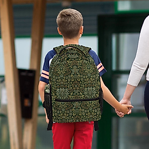 VBFOFBV Lightweight Casual Laptop Backpack for Men and Women, Vintage Army Green