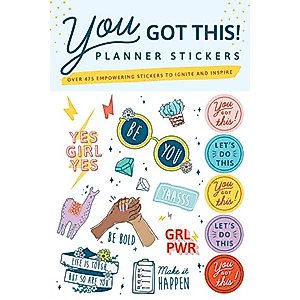 You Got This Planner Stickers: Set of 475+ Motivational Stickers Variety Pack to Ignite and Inspire