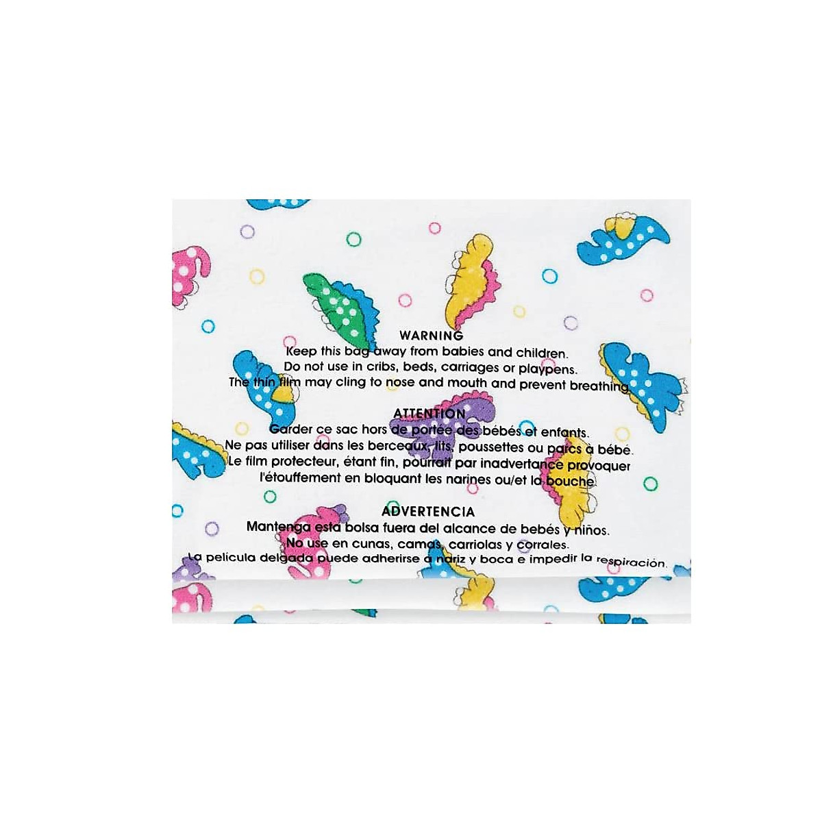 Medline Dinosaur Print Baby Blanket, Classic Design, 100% Cotton, Soft, Cuddly, Swaddling, 30" x 40", 3 Count