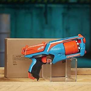 Nerf Elite Strongarm, Rotating Barrel, Slam Fire, 6 Darts, 8 Year Old Boys & Girls & Up (Amazon Exclusive)
