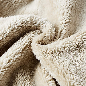 FASKUNOIE Men's Winter Thcken Fleece Pants Sherpa Lined Long Underwear Trouser Pants with Zipper Pockets