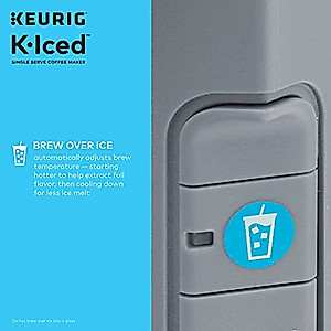 Keurig K-Iced Single Serve Coffee Maker, Gray