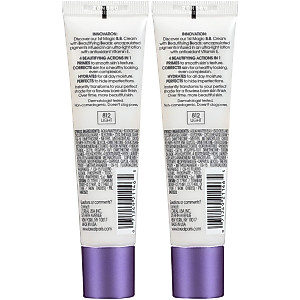 L'Oréal Paris Makeup Magic Skin Beautifier BB Cream Tinted Moisturizer, Light, 1 fl oz, 2 Count