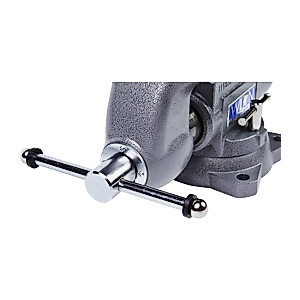 Wilton Tradesman Bench Vise, 6-1/2" Jaw Width, 6" Max Jaw Opening, 4" Throat (Model 1765)