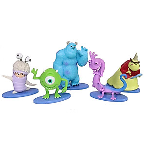 Monsters Cake Topper Set of 5 - Party Supplies, Children's Birthday Cake Decoration Bundle
