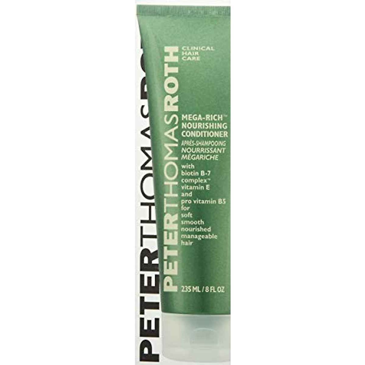 Peter Thomas Roth Mega-Rich Nourishing Conditioner, Biotin B-7 Complex Conditioner for Softer, Smoother, Healthier-Looking Hair, 8.5 Fl Oz (Pack of 1)