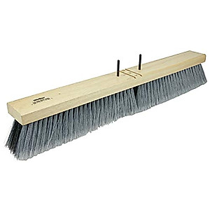 Weiler 44600 Pro-Flex 24" Block Size, Flagged Gray Polystyrene Fill, Sweep, Natural