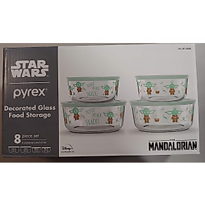 Pyrex Star Wars Mandalorian 8 Piece Bowl Set