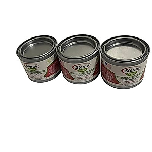 Sterno 20602 Canned Fuel, 2.6 Ounce (Pack of 3)