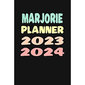 MARJORIE: Custom Name Weekly Planner 2023-2024