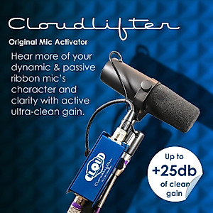 Cloud Microphones - Cloudlifter CL-1 Mic Activator - Ultra-Clean Microphone Preamp Gain - USA Made