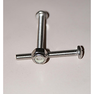 Fifty Pieces 316 Marine Grade Stainless Steel #8-32 x 1 1/2" Pan Head Machine Screws, Bolt, Phillips Drive, Stainless Steel (50)