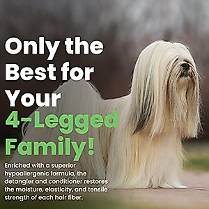 Best Shot The MAXX Ultra Concentrate Miracle Detangler and Conditioner, Moisturizing Conditioner for Pets, Hypoallergenic, 8.5 Oz.