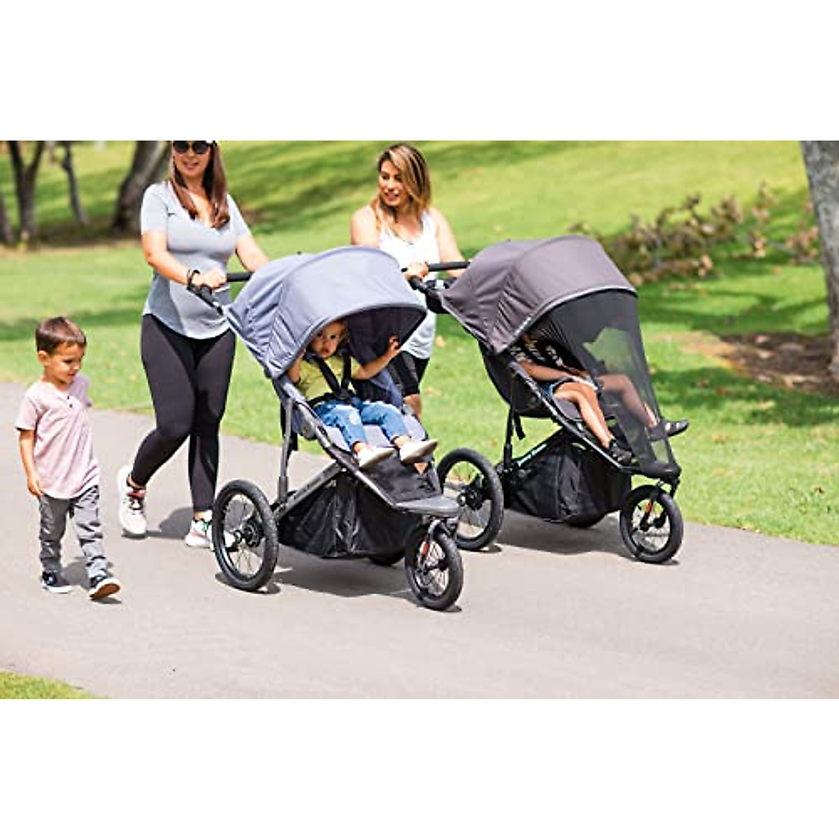 Joovy Zoom Lightweight Jogging Stroller, Jet